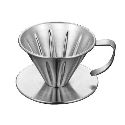 Chine Porteur de filtre en acier inoxydable personnalisé Conception classique pour les amateurs de café et de thé à vendre