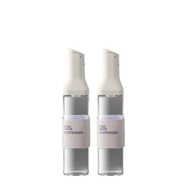 Κίνα 500 ml χωρητικότητα γυάλινο μπουκάλι μαγειρικού ελαίου και ξύδι με κομψό διανεμητήρα αδιάβροχο προς πώληση