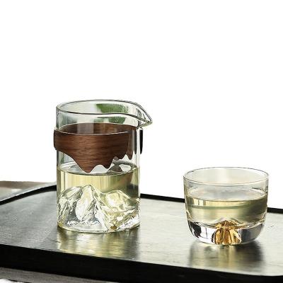 Κίνα 240 ml Διαφανές γυάλινο φλιτζάνι Κλασικό σχεδιασμό Περιβαλλοντικά φιλικό χειροποίητο για τσάι νερό γάλα προς πώληση