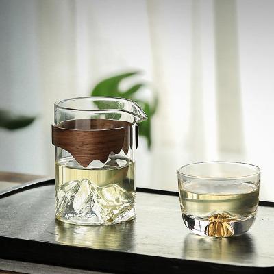 Κίνα 240 ml Διαφανές γυάλινο φλιτζάνι χειροποίητο οικολογικά φιλικό για τσάι νερό γάλα κλασικό σετ τσαγιού καφέ προς πώληση