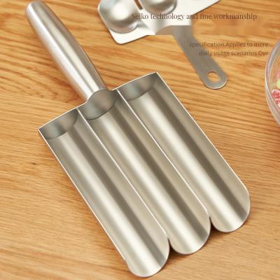 Chine BAMBOO Meatball Maker Set Cuillère et fourchettes manuelles antiadhésives pour une cuisson à domicile sans effort à vendre