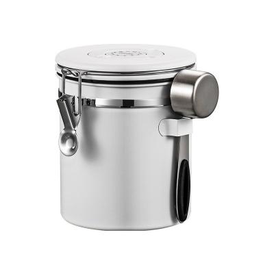 Κίνα 1500 ml ατσάλινο δοχείο φασόλι με κενό για καφέ και μπαχαρικά στην κουζίνα προς πώληση