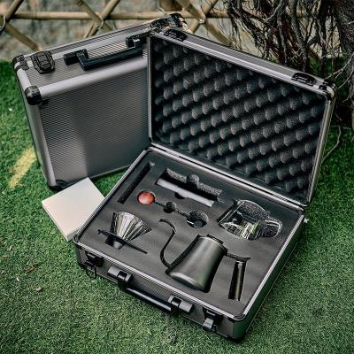 China All in 1 Barista-Kit Gänsehalskessel für Outdoor-Reisen Camping Kaffee übersetzen Set zu verkaufen