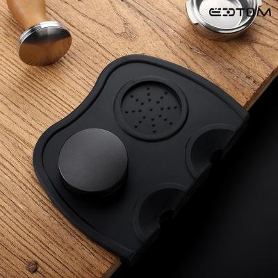 Chine Matte à café en silicone durable Matte à café en caoutchouc durable pour outils à expresso à vendre