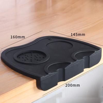 Chine Matte à café en silicone durable Matte à café en caoutchouc durable pour outils à expresso à vendre