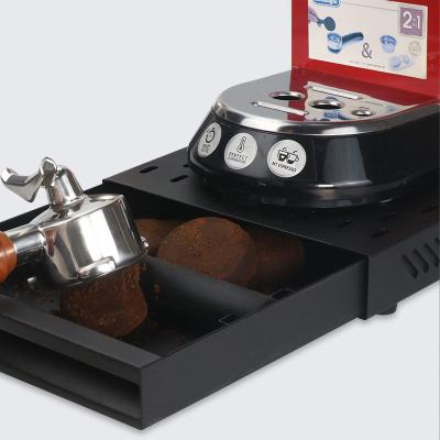 Chine Classique de luxe de style en acier inoxydable Knock Box tiroir pour le thé café à vendre