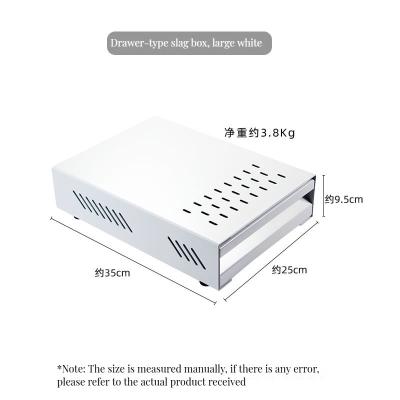 Chine Classique de luxe de style en acier inoxydable Knock Box tiroir pour le thé café à vendre