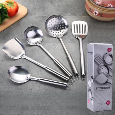 Chine Ensemble complet Outil de cuisson de cuisine Couverts en métal inoxydable Plateaux en or Noir pour le restaurant à vendre