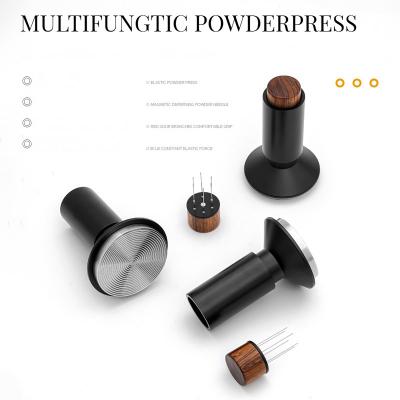 중국 51mm 53mm 58mm 2인1 상용용 콘스턴트 압력 커피 탬퍼 바늘 배급기 판매용