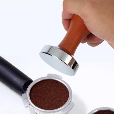중국 주사철 휴대용 스테인리스 스틸 커피 템퍼 51mm 53mm 58mm 바리스타 부엌 에스프레소 유통업체용 크기 판매용