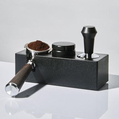 중국 지속 가능한 스테인리스 스틸 58mm 커피 탬퍼 현대 디자인 컴팩트 ABS 스탠드 판매용