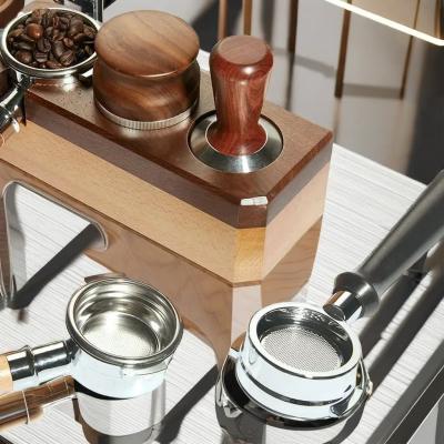 Κίνα Φορητό Ultimate Hand Pour Set Καφέ με 58mm ατσάλινη λαβή και φορητό φίλτρο από στερεό ξύλο προς πώληση