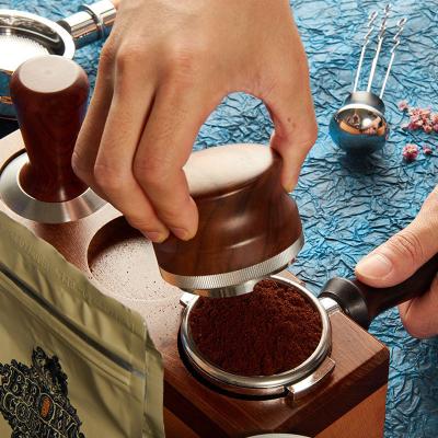 Κίνα Φορητό Ultimate Hand Pour Set Καφέ με 58mm ατσάλινη λαβή και φορητό φίλτρο από στερεό ξύλο προς πώληση