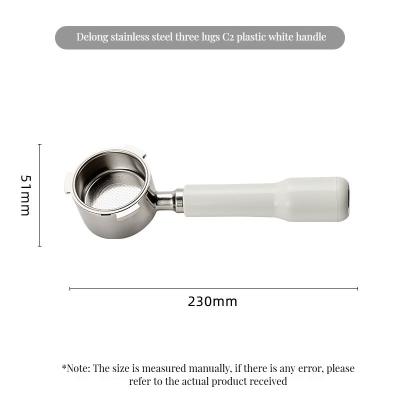 Chine Portfiltre à café en bois en acier inoxydable 51 mm en céramique en bois massif à vendre