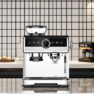 Chine Machine à café semi-automatique avec tous les accessoires Automatique en acier inoxydable italien à vendre