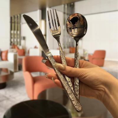 Chine Ensemble de vêtements de table réutilisable en acier inoxydable à vendre