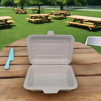 Chine Choix de l'acheteur commercial Boîtes à repas en plastique carré jetable avec couvercle de coffre-fort au micro-ondes à vendre