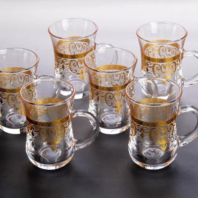 Chine 150 ml de petit verre de style vintage, tasse de café et de thé pour intérieur, certifié UE écologique à vendre