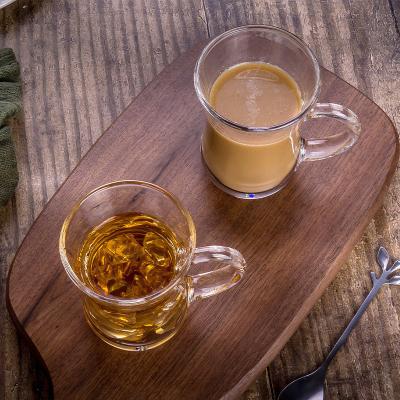 Chine 150 ml de petit verre de style vintage, tasse de café et de thé pour intérieur, certifié UE écologique à vendre