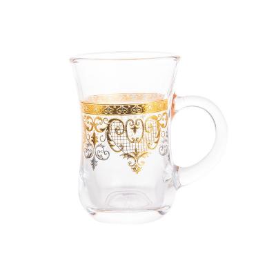 Chine 150 ml de petit verre de style vintage, tasse de café et de thé pour intérieur, certifié UE écologique à vendre