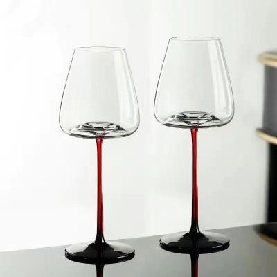 Chine Coupe de verre de vin rouge de Bourgogne Élégante de style européen Champagne Flûte de cristal à vendre