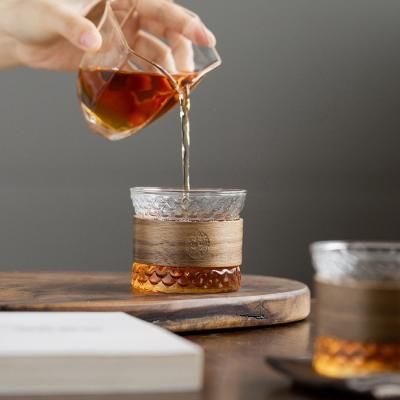 Chine 150 ml anneau isolant thermique verre tasse pour l'eau potable café thé dans un style de design moderne à vendre