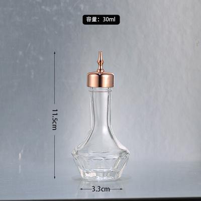 중국 직접 판매 우수한 와인 U 모양의 앰버 크리스탈 글래스 와인을 위한 우아한 샷 글래스 디자인 판매용