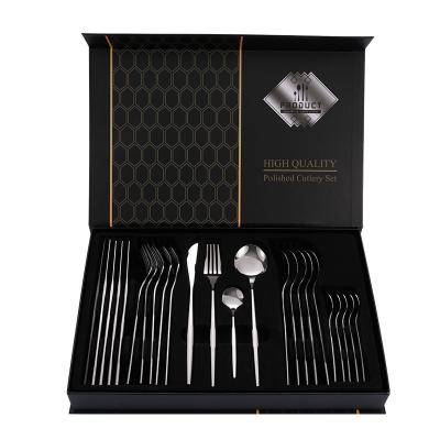 Chine Couverts personnalisés en acier inoxydable durable pour l'emballage de la boîte-cadeau de mariage à vendre