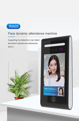 China RA05 TCP/IP Biometric Attendance System Facial Recognition Device And Fingerprint Scanner Support Wifi en venta