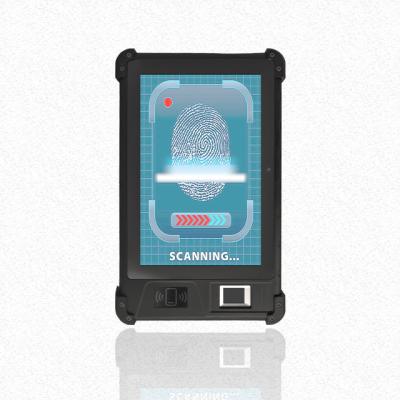 China HF-FP08 Touch Screen Rugged Waterproof Handheld WifiTablet PC With Fingerprint Reader en venta