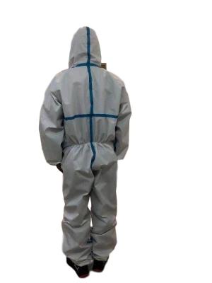 China Disposable Protective Suit Anti-Dust Isolation Clothing Coverall Uniforms Ventilation Against Infeetion Isolation en venta