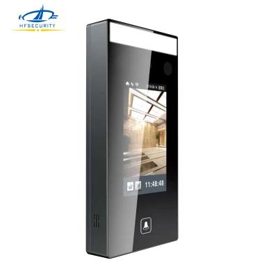 China HFSecurity RA05M Linux Palm Face Recognition Time Attendance Scanner system en venta