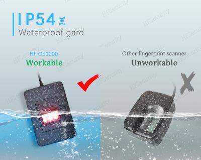 China HFSecurity FAP20 OS1000 Waterproof Optical USBtablet Fingerprint scanner en venta