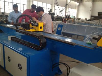 Cina Macchina piegatubi del touch screen del tubo automatico di CNC ad alta resistenza per la struttura della torre in vendita