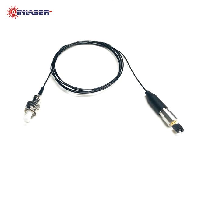 488nm Fiber-Pigtailed Laser Diode Module with Single-Mode or Multimode Fiber Options