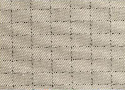 Cina Tessuti elettrostatico del vestiario di protezione cotone 100% del carbonio di griglia di 5mm x di 5mm in vendita