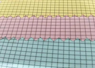 Cina Lubrifichi il poliestere leggero 100D 100% dell'anti tessuto statico degli abiti da lavoro della stazione in vendita