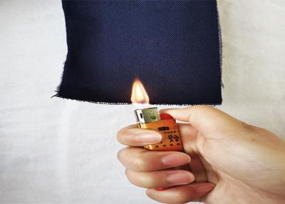 China Tela ambiental ignífuga 100% de las materias textiles ordinarias de color caqui del algodón en venta