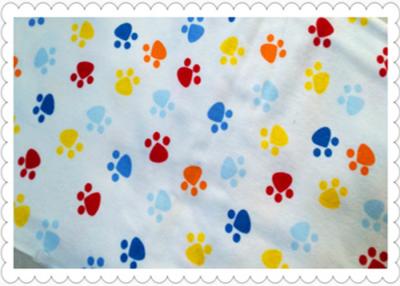 Cina La pianura ha tinto il tessuto 100% della flanella di cotone con i modelli di alcuni colori per il panno del bambino in vendita