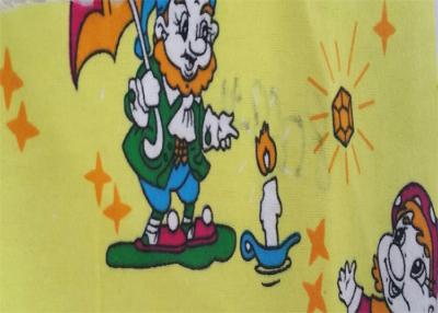 Cina Panno della flanella di cotone di stampa per l'indumento del bambino, tessuto della flanella di cotone in vendita