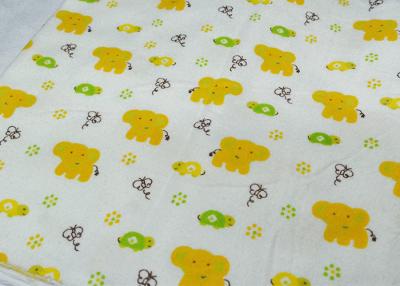 Cina Tessuto organico fresco ed adorabile impermeabile della flanella 160gsm in vendita