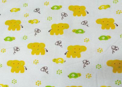 Cina Panno stampato reattivo animale della flanella di cotone 150gsm del fumetto in vendita
