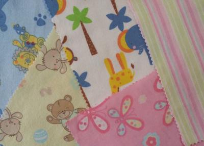 Cina Progetti il tessuto per il cliente materiale della flanella dei pigiami del bambino del cotone dei vestiti dei bambini in vendita