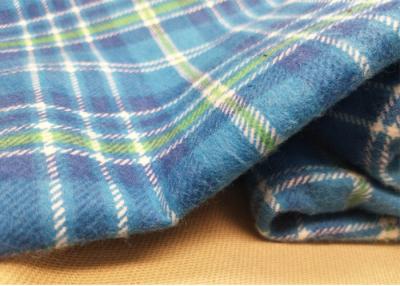 Cina Tessuto della flanella di cotone della saia per le camice casuali degli uomini dal filo 100% di cotone in vendita