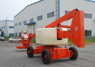 Chine L'ascenseur hydraulique articulé autopropulsé de boom pour la taille 230Kg d'ascenseur du travail aérien 24M a évalué la capacité à vendre