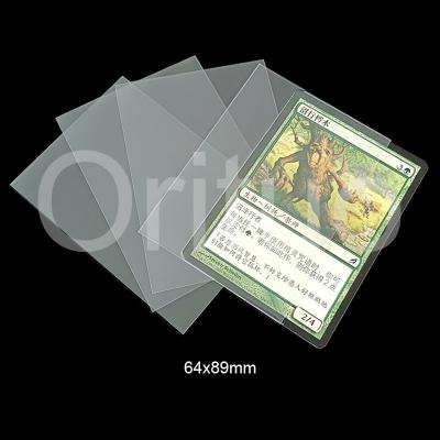 Κίνα Clear Perfect Fit Inner Sleeves Pokemon 64x89mm For Mtg Cards Protection προς πώληση