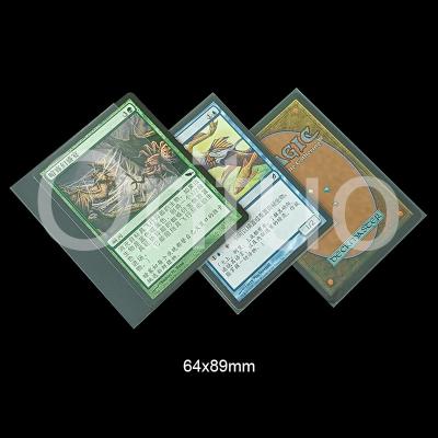 Κίνα Clear Perfect Fit Inner Sleeves Pokemon 64x89mm For Mtg Cards Protection προς πώληση