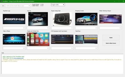 Cina programmazione a distanza di attivazione dell'automobile automatica di CarPlay per il benz HU5S1 5,2 5,5 in vendita