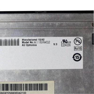 Cina Esposizione LCD a 11,6 pollici 1366×768 di originale di A116XW02 V0 per attrezzatura industriale in vendita
