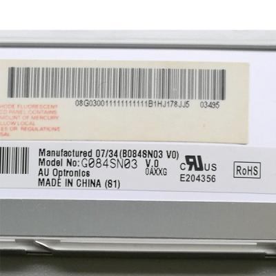 중국 G084SN03 V0 새롭 원래이 8.4는 AUO를 위한 SVGA 800(RGB)×600 TFT LCD 디스플레이로 조금씩 움직입니다 판매용